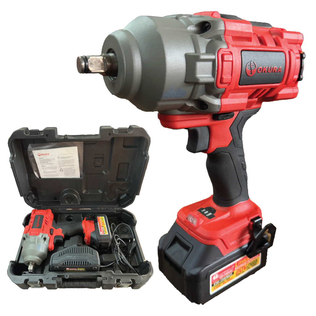 บล็อกแบตเตอรี่ 1/2" ไร้แปรงถ่าน - BJ Machine Tools