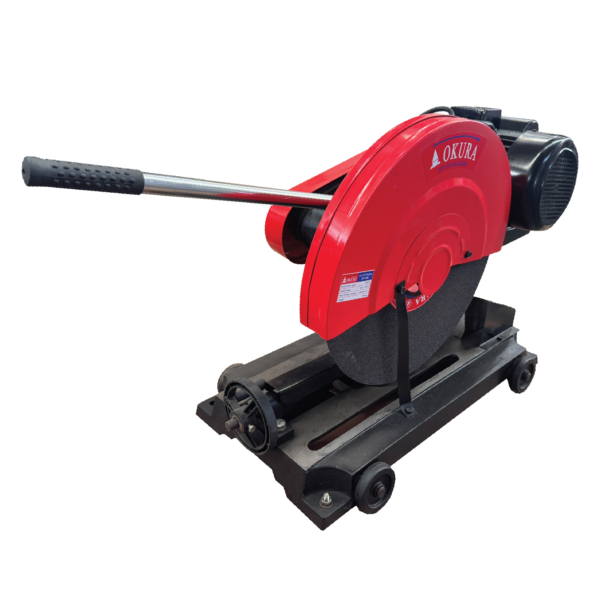 เครื่องตัดไฟเบอร์พร้อมมอเตอร์ 16" - BJ Machine Tools