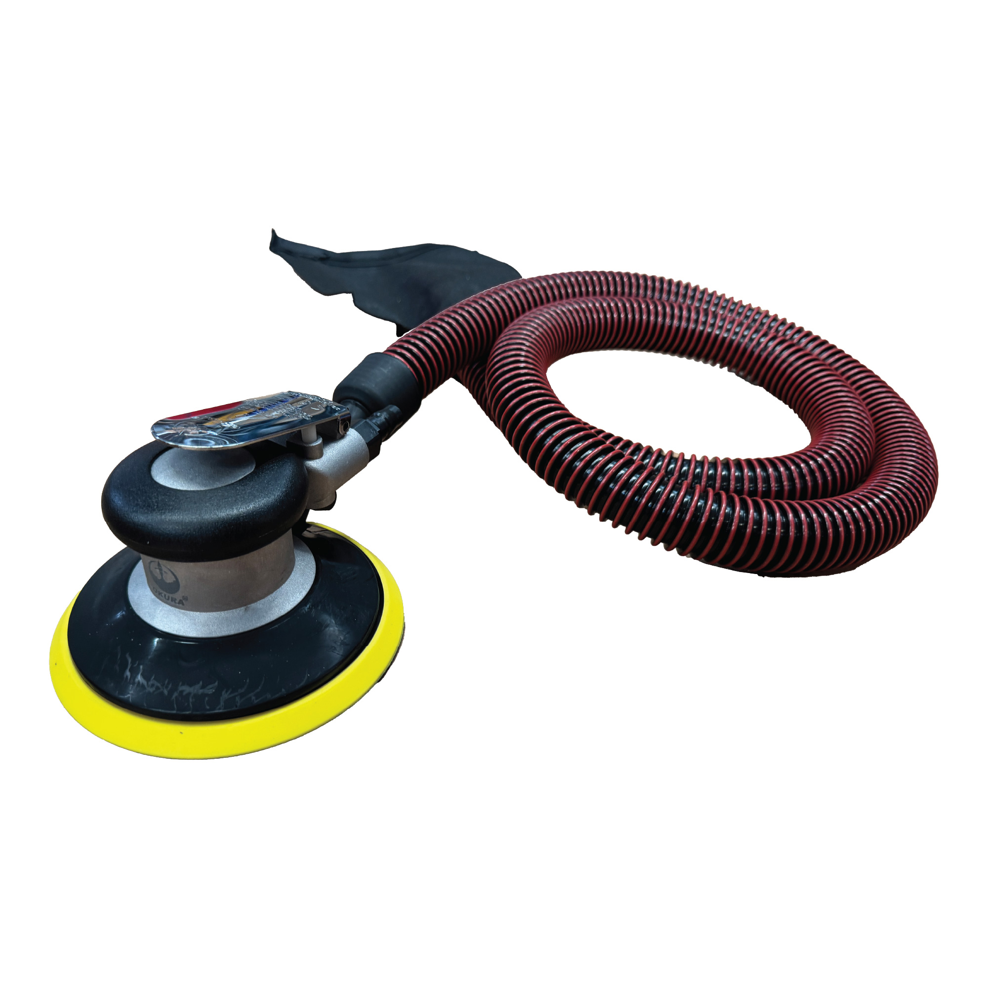 เครื่องขัดกระดาษทรายกลม 6" ใช้ลม ทรง 3M - BJ Machine Tools