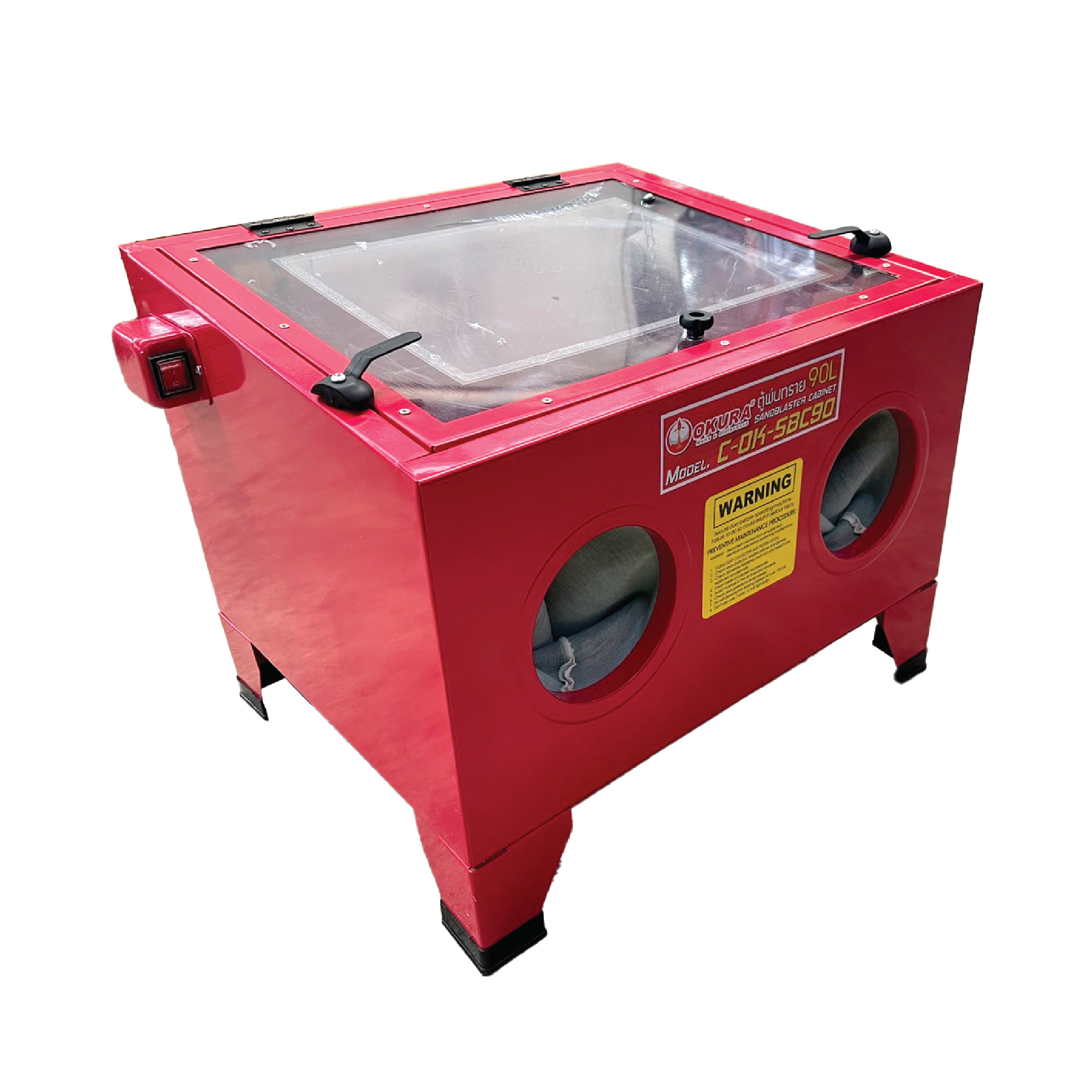 ตู้พ่นทราย 90 ลิตร - BJ Machine Tools