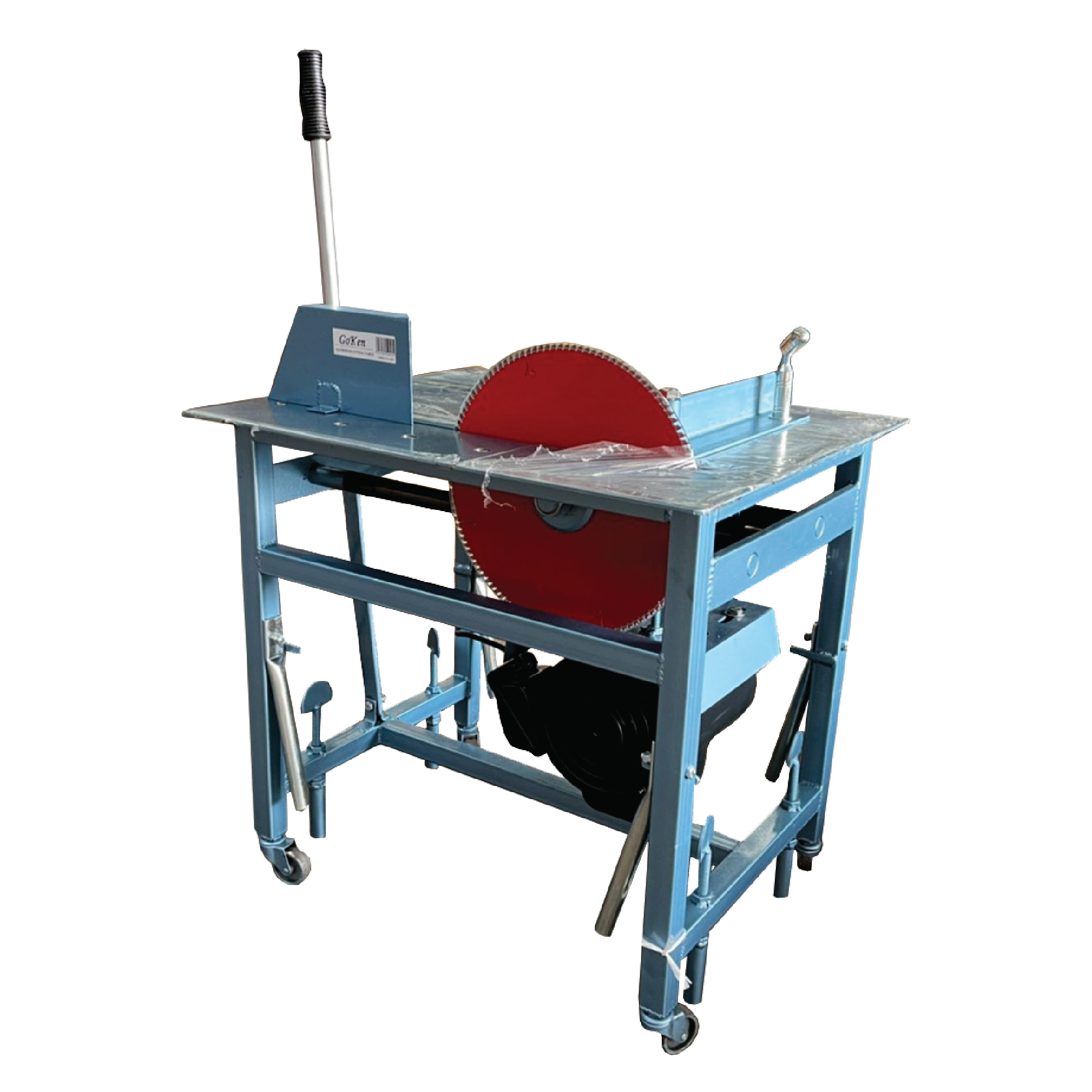 เครื่องตัดอลูมิเนียม 10"-12" (ไม่รวมมอเตอร์) ผลิตในประเทศ - BJ Machine Tools