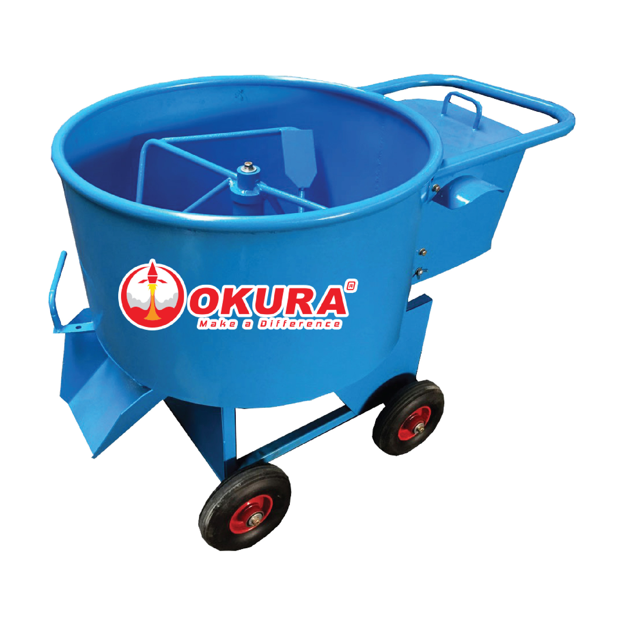 เครื่องโม่ผสมปูน รุ่น 1 ถุง (ไม่รวมมอเตอร์) - BJ Machine Tools