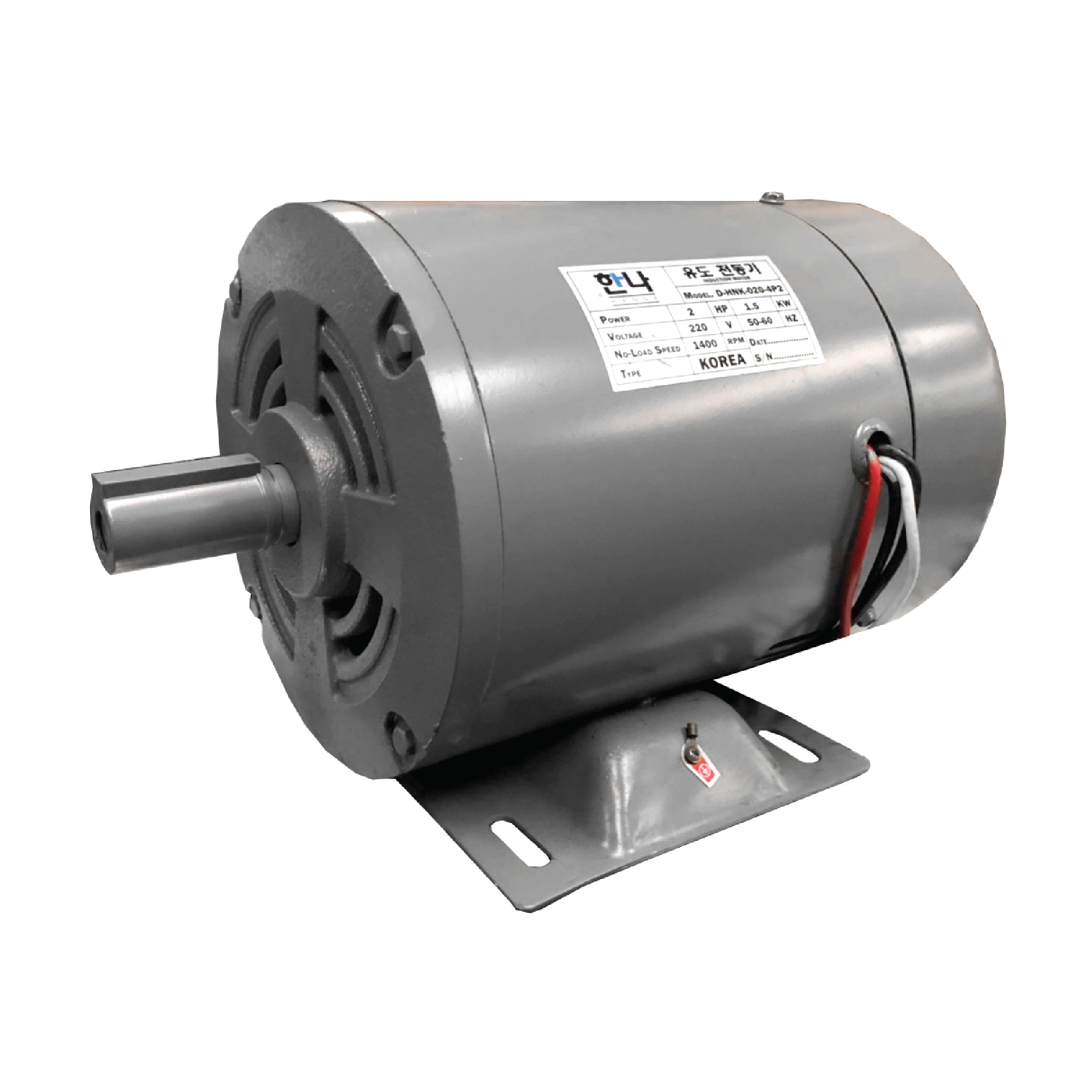 มอเตอร์ไฟฟ้า เหนี่ยวนำ รุ่นงานหนัก มาตรฐานเกาหลี - BJ Machine Tools