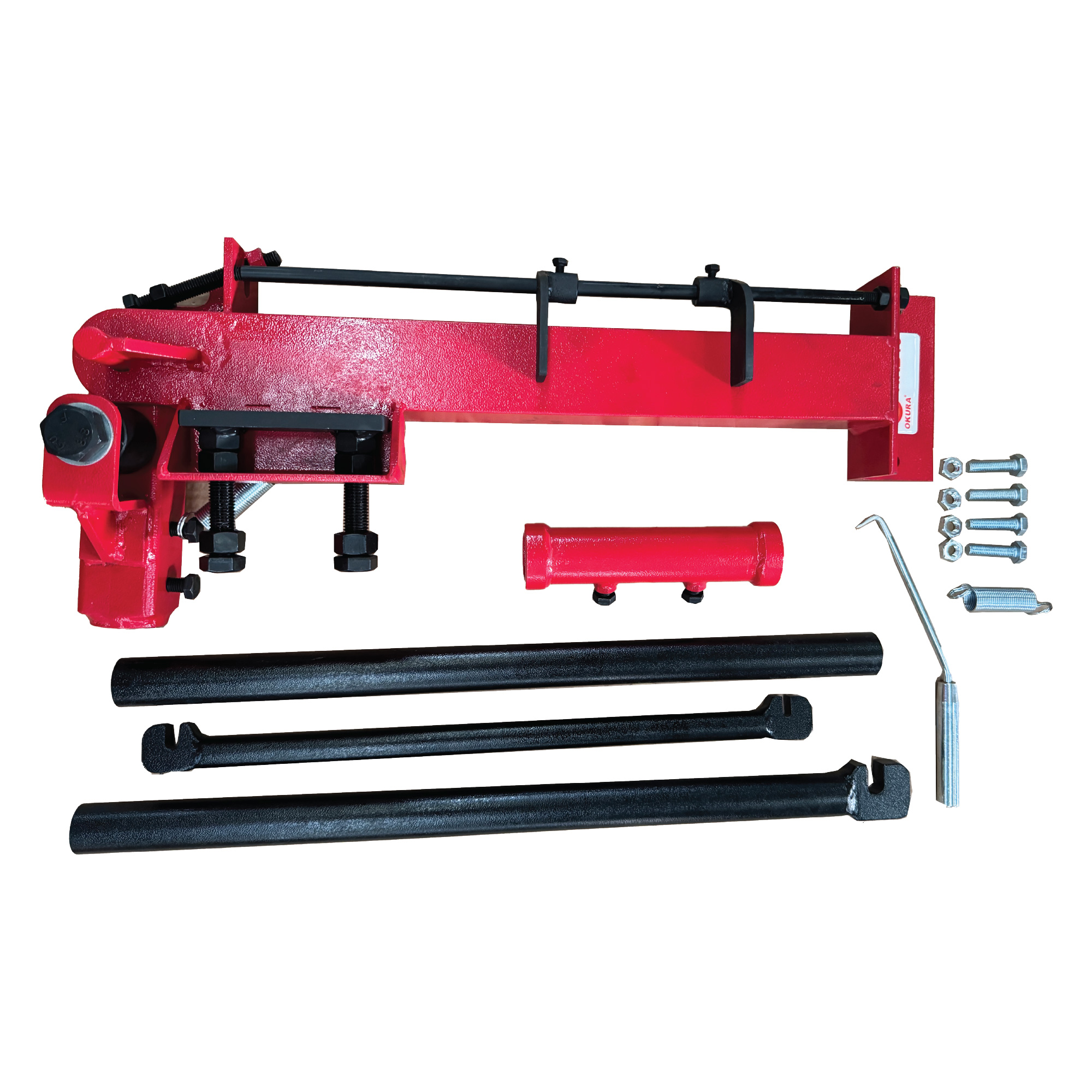 ชุดดัดเหล็กเส้น งอ ใช้มือ 4-6-9-12-16MM - BJ Machine Tools