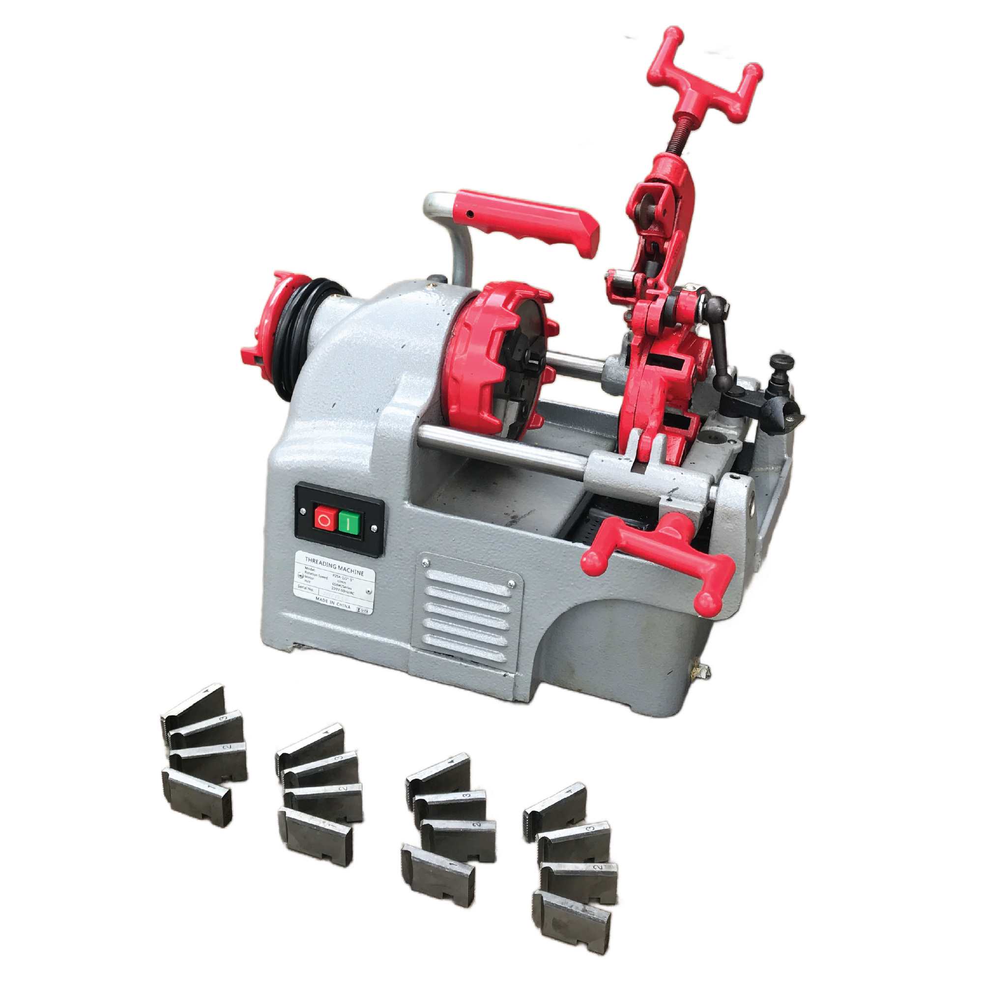 เครื่องต๊าปเกลียวไฟฟ้า 1/2"-1" - BJ Machine Tools