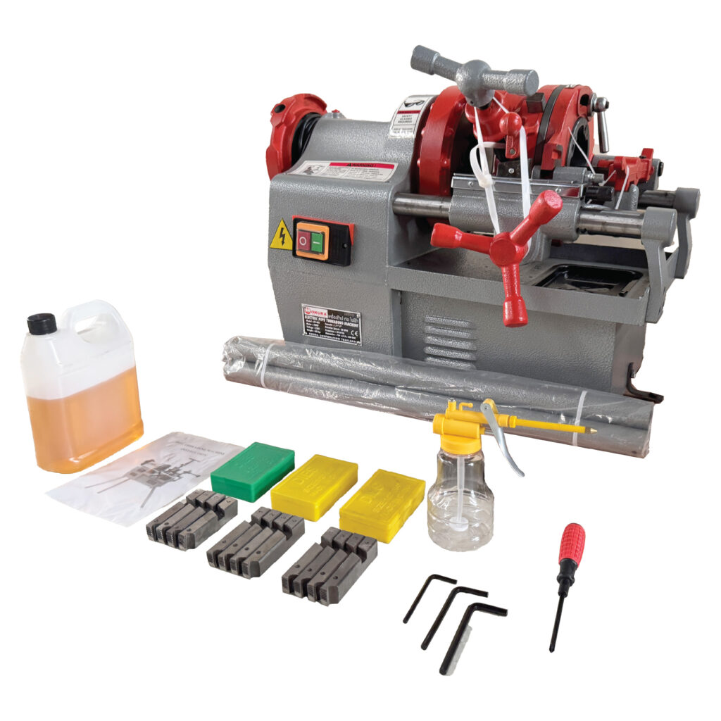 เครื่องต๊าปเกลียวไฟฟ้า 1/2"-2" - BJ Machine Tools