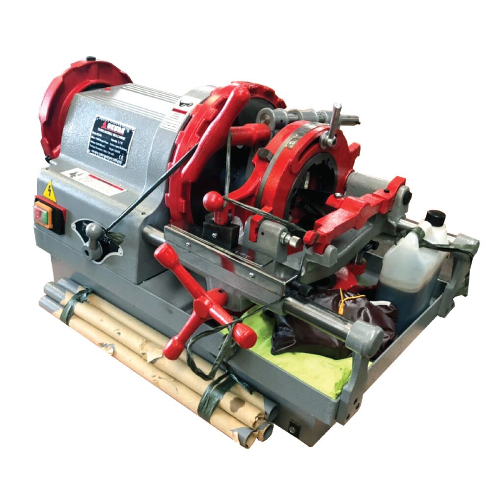 เครื่องต๊าปเกลียวไฟฟ้า 1/2"-3" - BJ Machine Tools