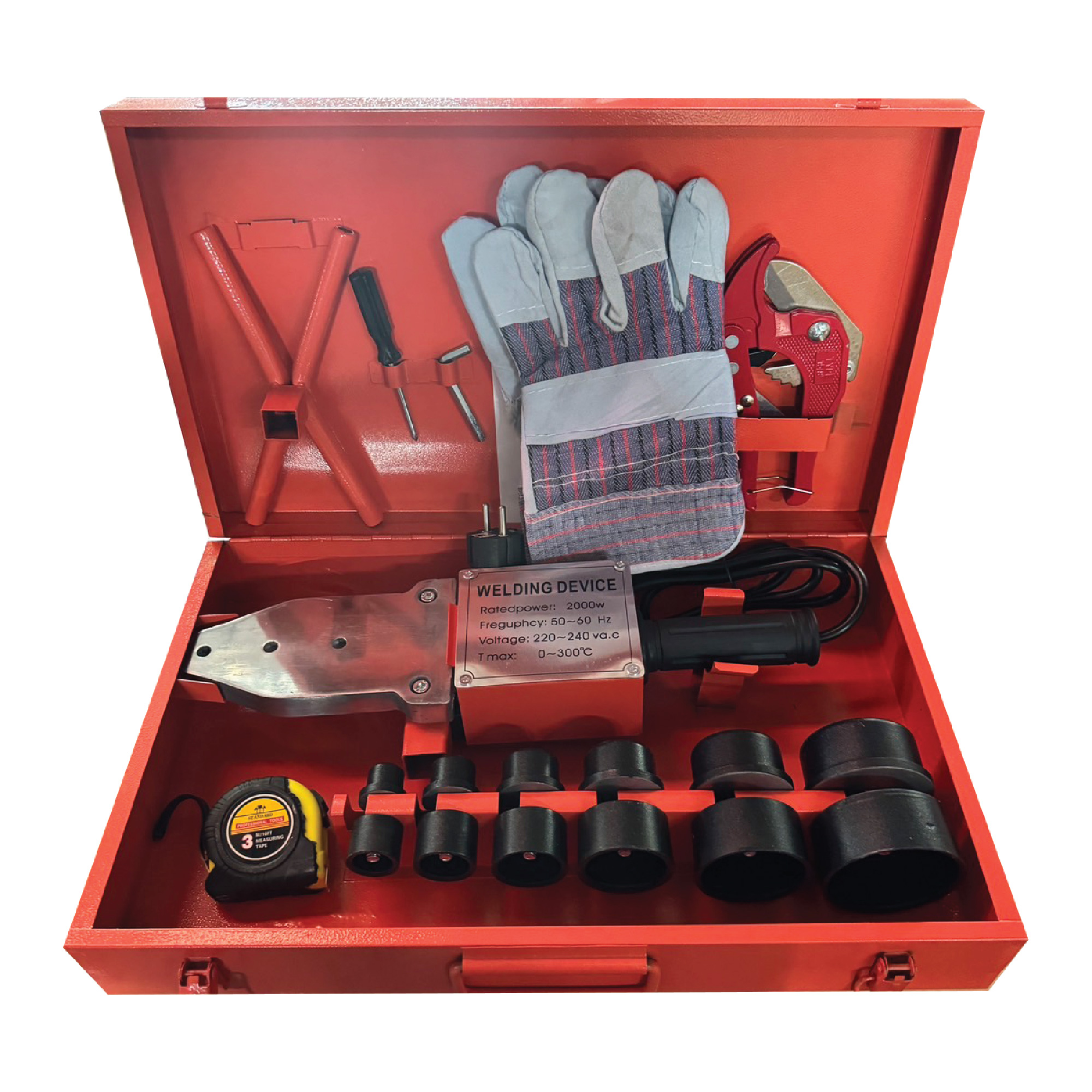 เครื่องเชื่อมท่อ PE - PPR 20-63MM - BJ Machine Tools