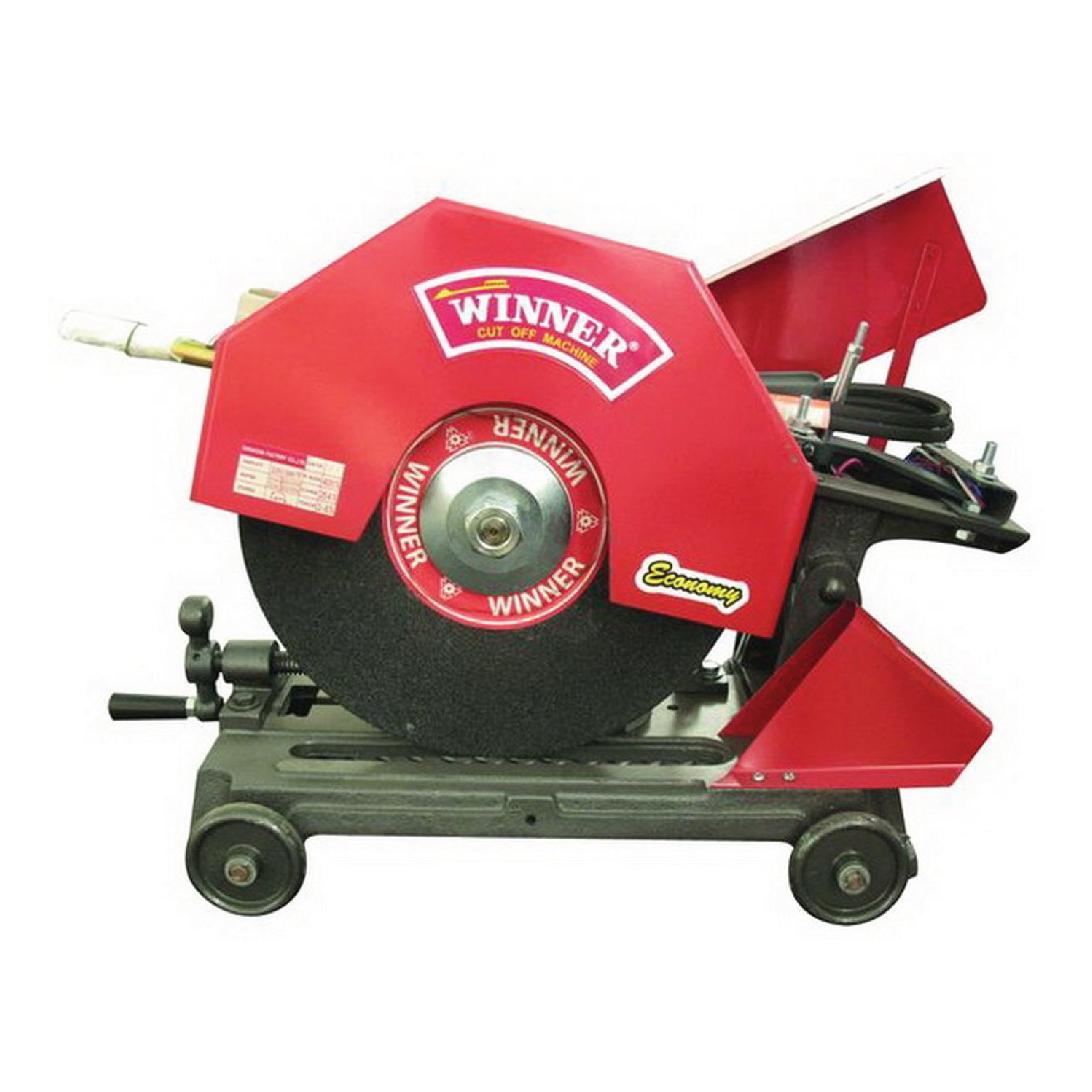 เครื่องตัดไฟเบอร์ 16" สีแดง(ไม่รวมมอเตอร์) ผลิตในประเทศ - BJ Machine Tools