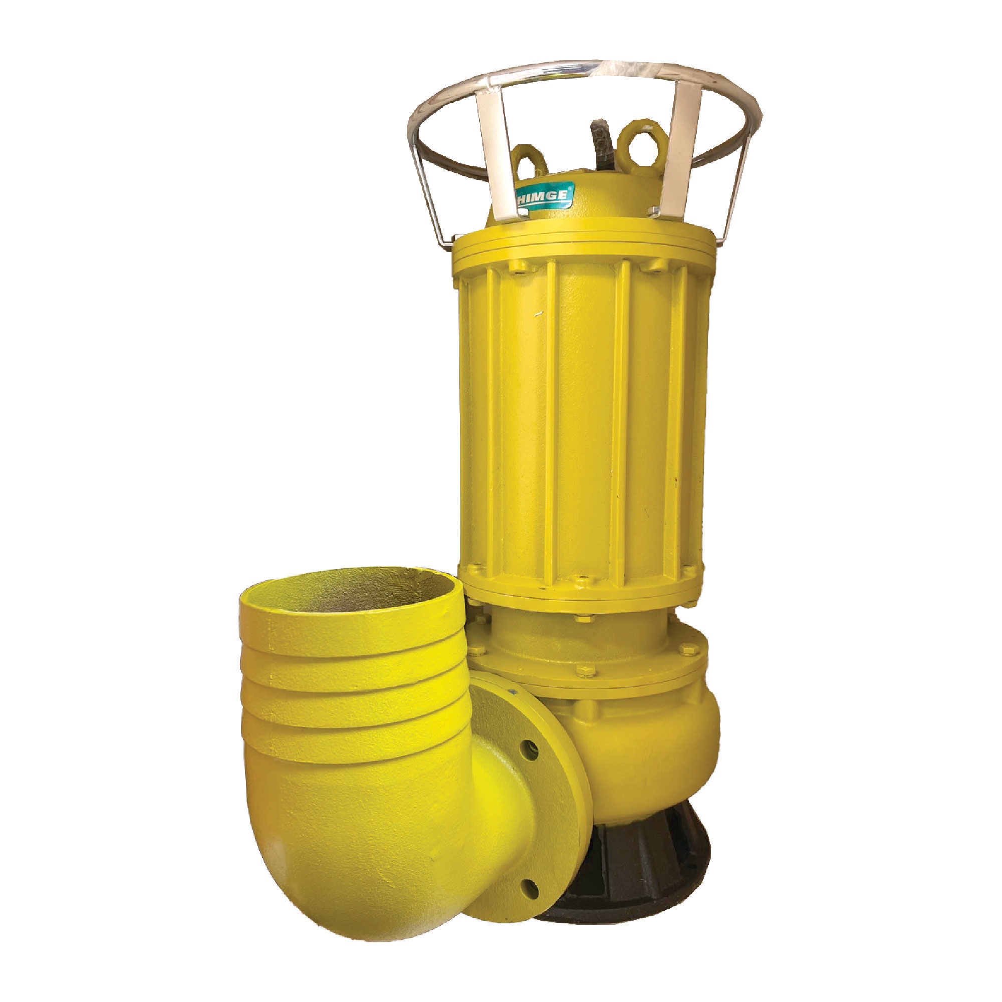 ปั๊มแช่ดูดโคลน เสื้อเหล็กหล่อ 380V - BJ Machine Tools