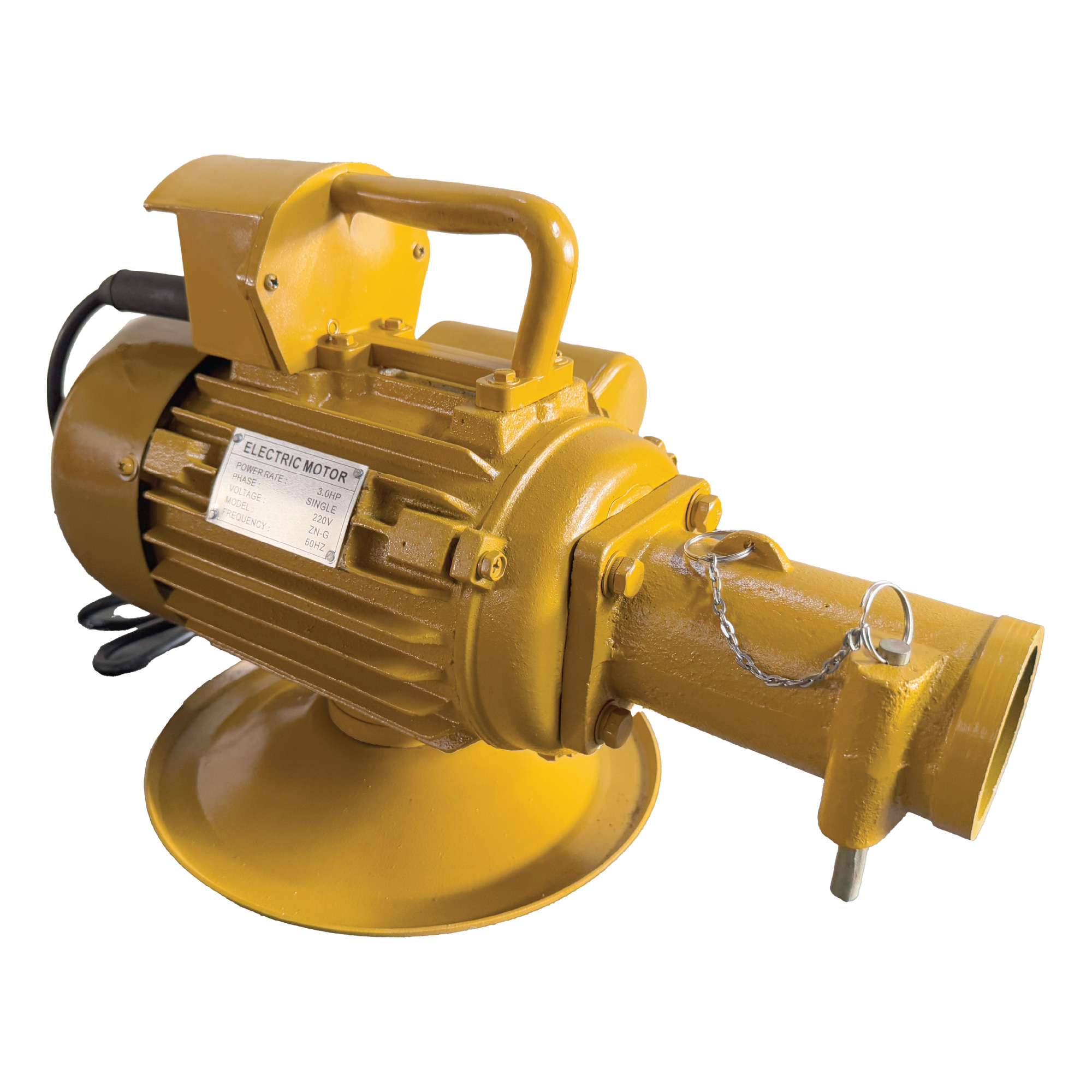 มอเตอร์จี้คอนกรีต 3HP-220V รุ่น 2 เขี้ยว - BJ Machine Tools