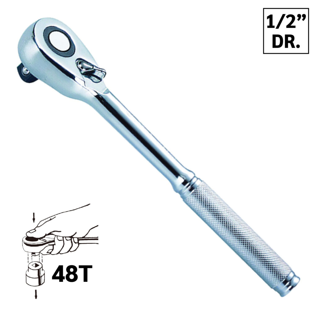 ด้ามฟรี Quick Release 48 ฟัน 1/2" - BJ Machine Tools