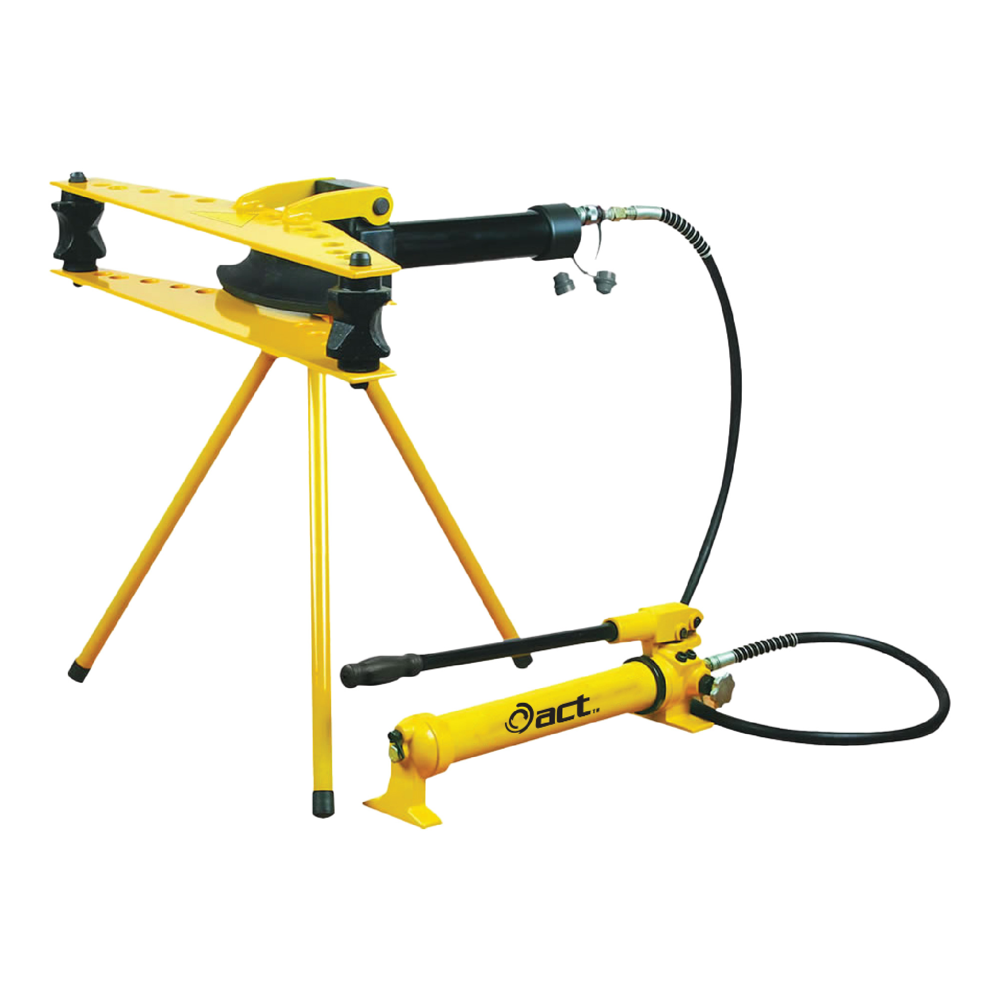 ชุดดัดแป๊บไฮดรอลิก มือโยก แม่ปั๊มแยก 1/2"-2" - BJ Machine Tools