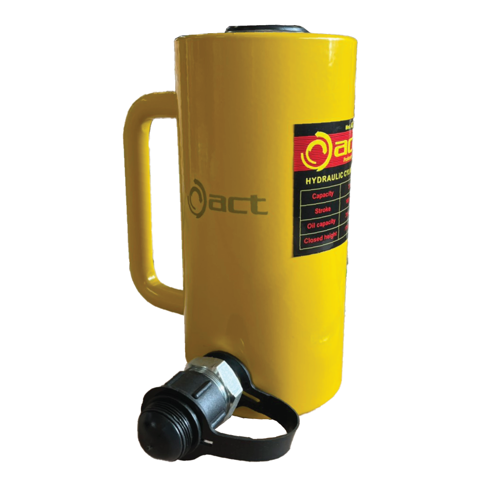 แม่แรงไฮดรอลิก แกนเดียว ระยะยก 100 MM - 10-50 TONS - BJ Machine Tools