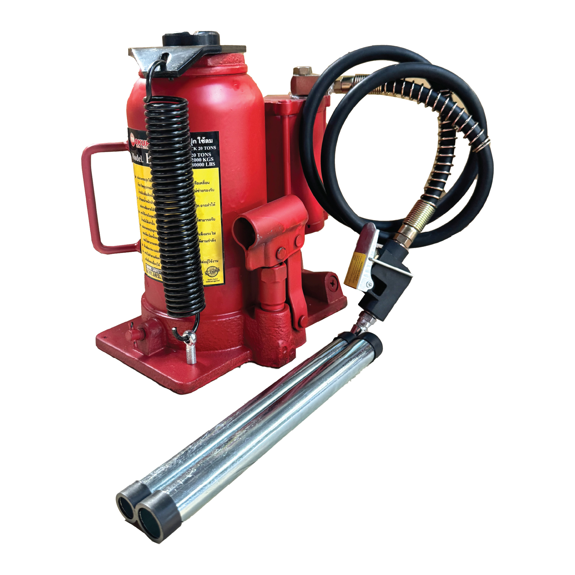 แม่แรงกระปุก ใช้ลม 20 TONS - BJ Machine Tools