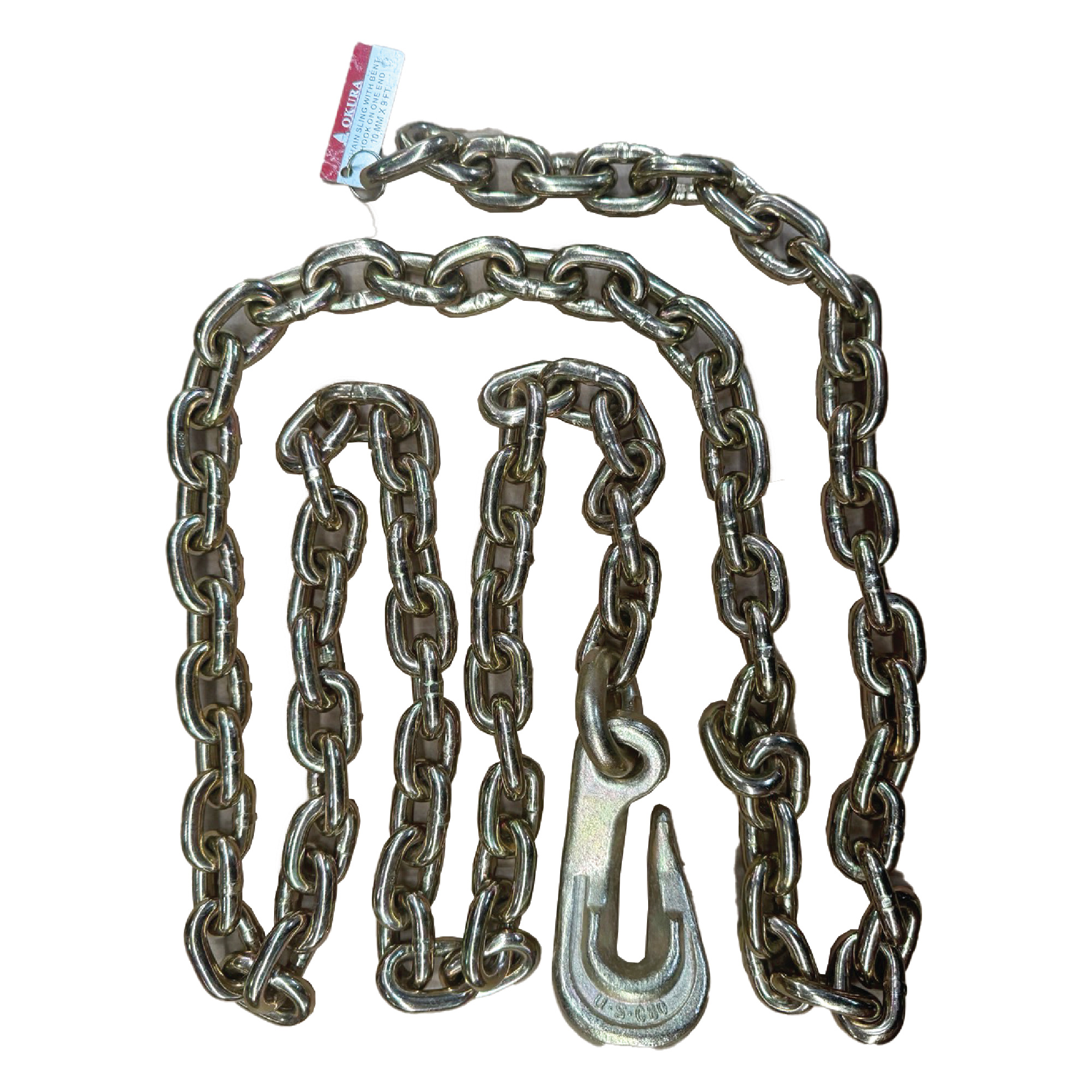 โซ่แรงงาน 9 ฟุต 10 MM - 3 TONS - BJ Machine Tools