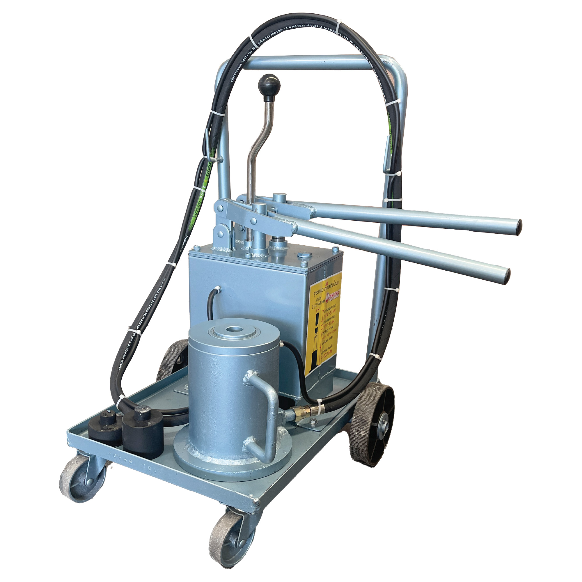 แม่แรงแยกส่วน รุ่นมีสปริงดึงกลับ 60 TONS ผลิตในประเทศ - BJ Machine Tools