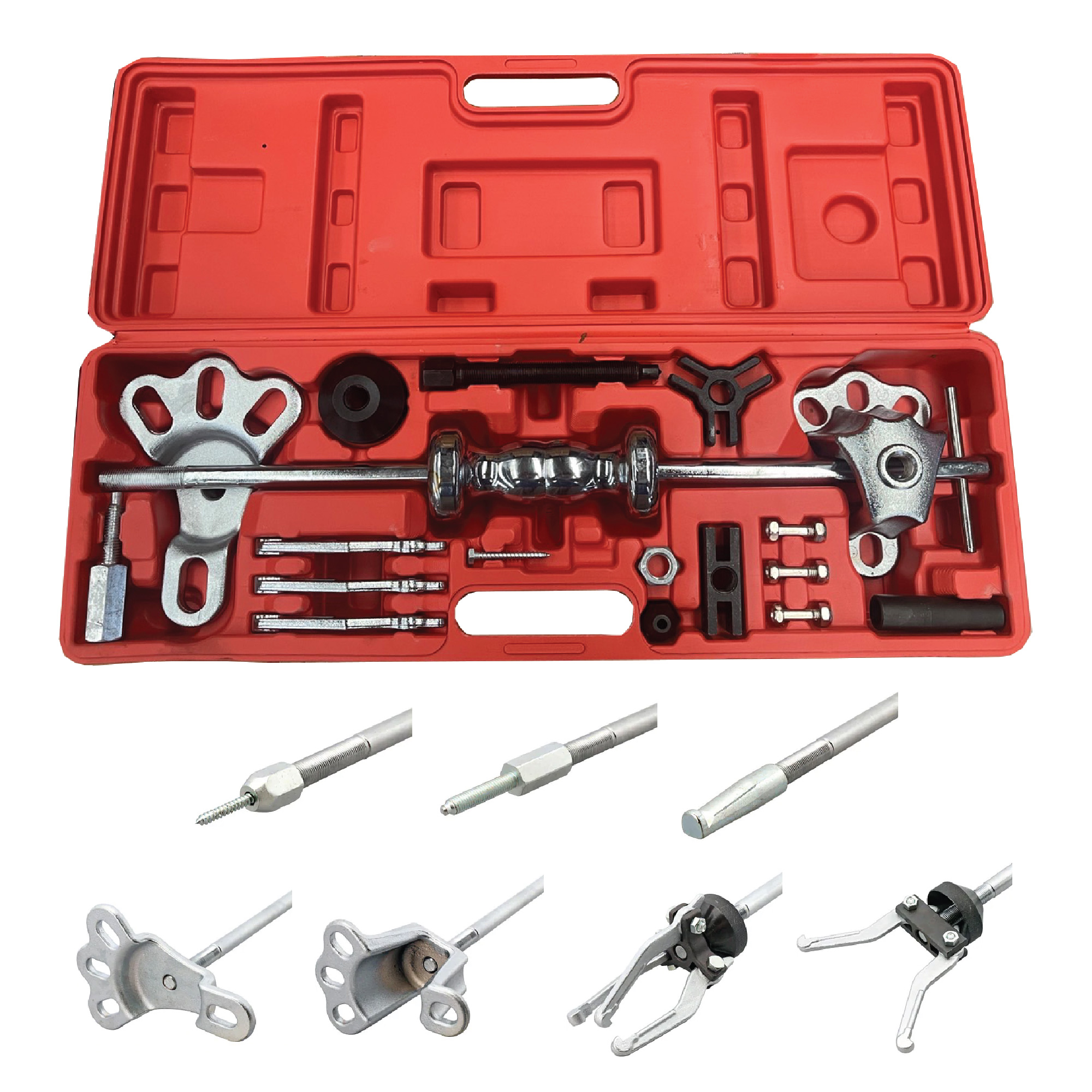 ชุดเหล็กดูด 2 และ 3 ขา อเนกประสงค์ แบบกระทุ้ง 55-155 MM - BJ Machine Tools