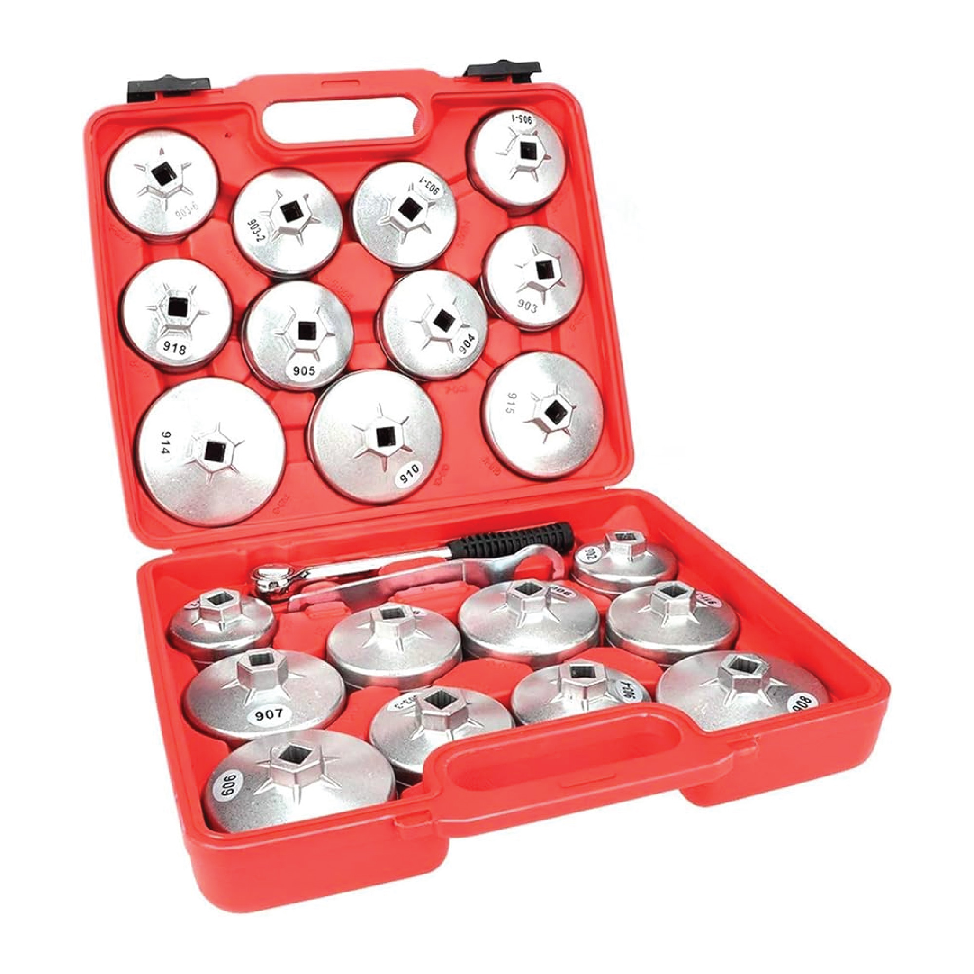 ชุดถอดไส้กรอง อลูมิเนียม 21 ตัวชุด - BJ Machine Tools