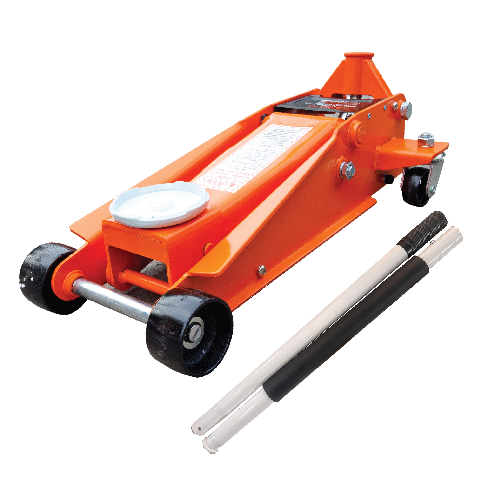 แม่แรงตะเข้ 3 TONS รุ่น 2 ลูกสูบ - BJ Machine Tools