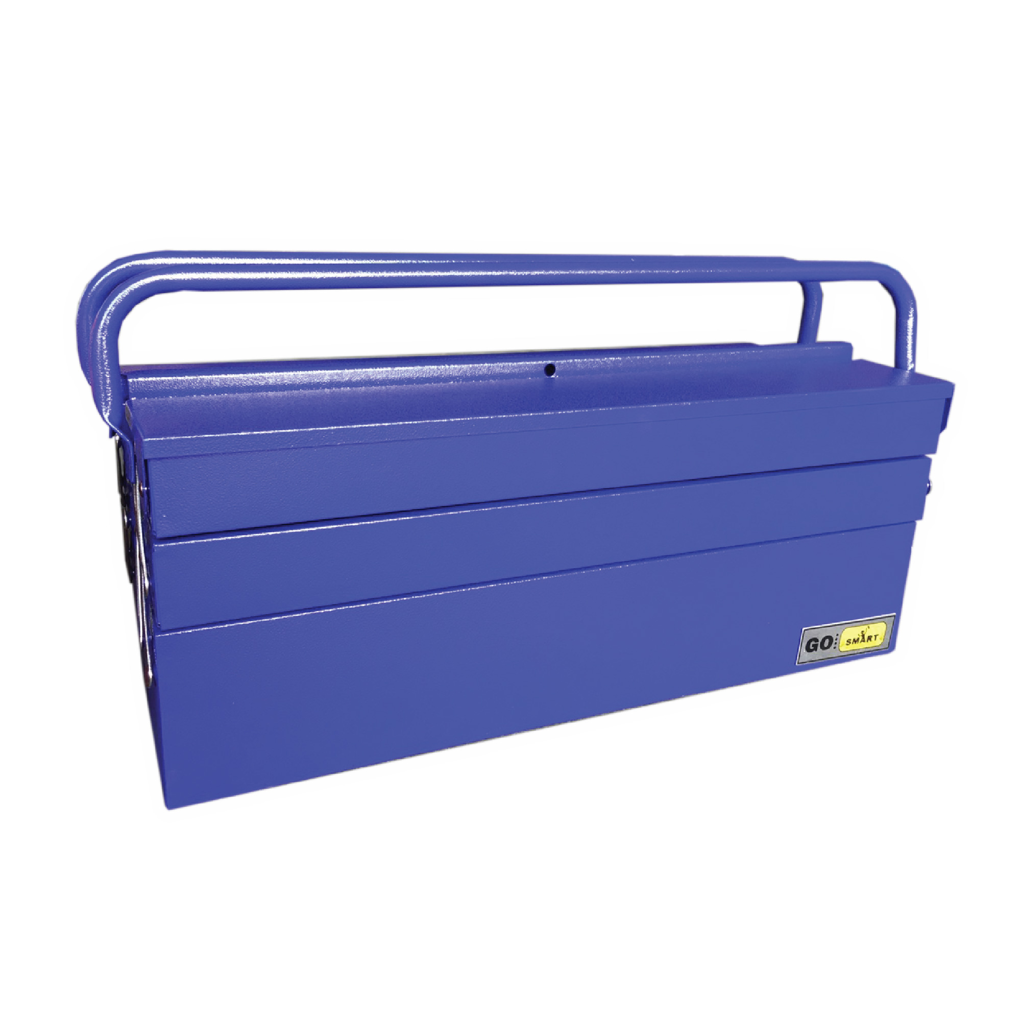 กล่องเครื่องมือ เหล็ก 21" - 3 ชั้น สีฟ้า - BJ Machine Tools