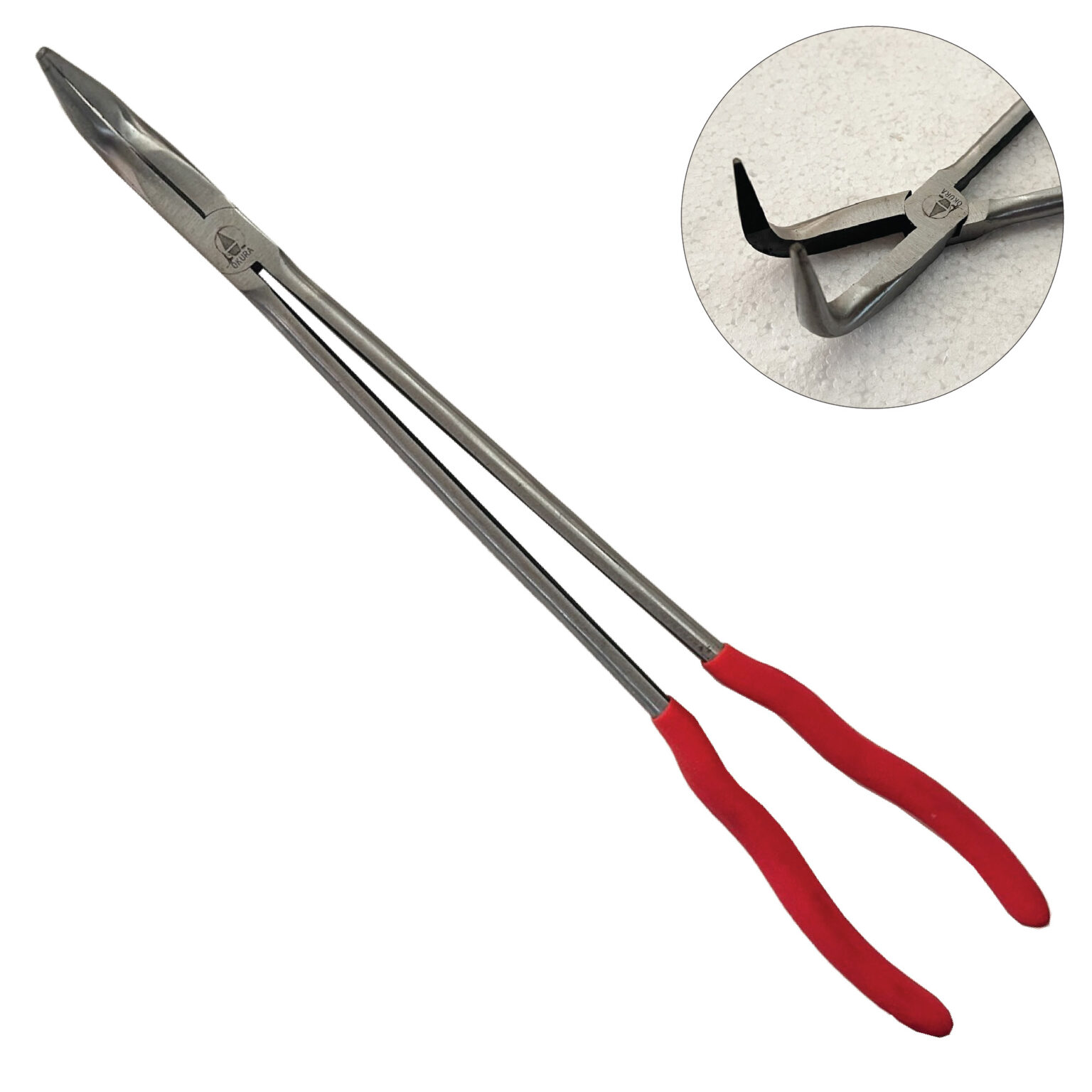 คีมปากงอ 90 องศา ยาวพิเศษ 16" - BJ Machine Tools