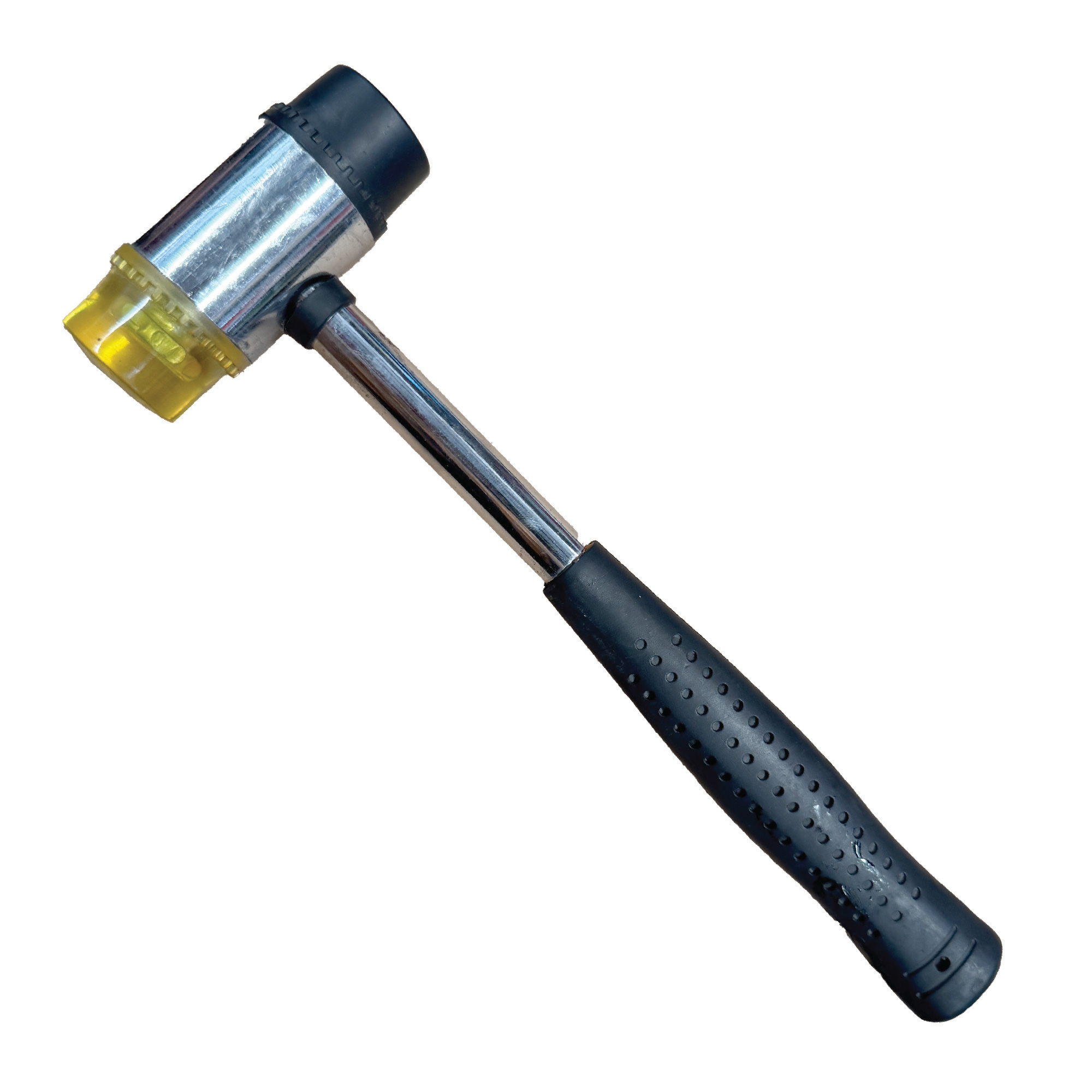 ค้อนพลาสติก ด้ามเหล็ก หุ้มยาง 30-45 MM - BJ Machine Tools