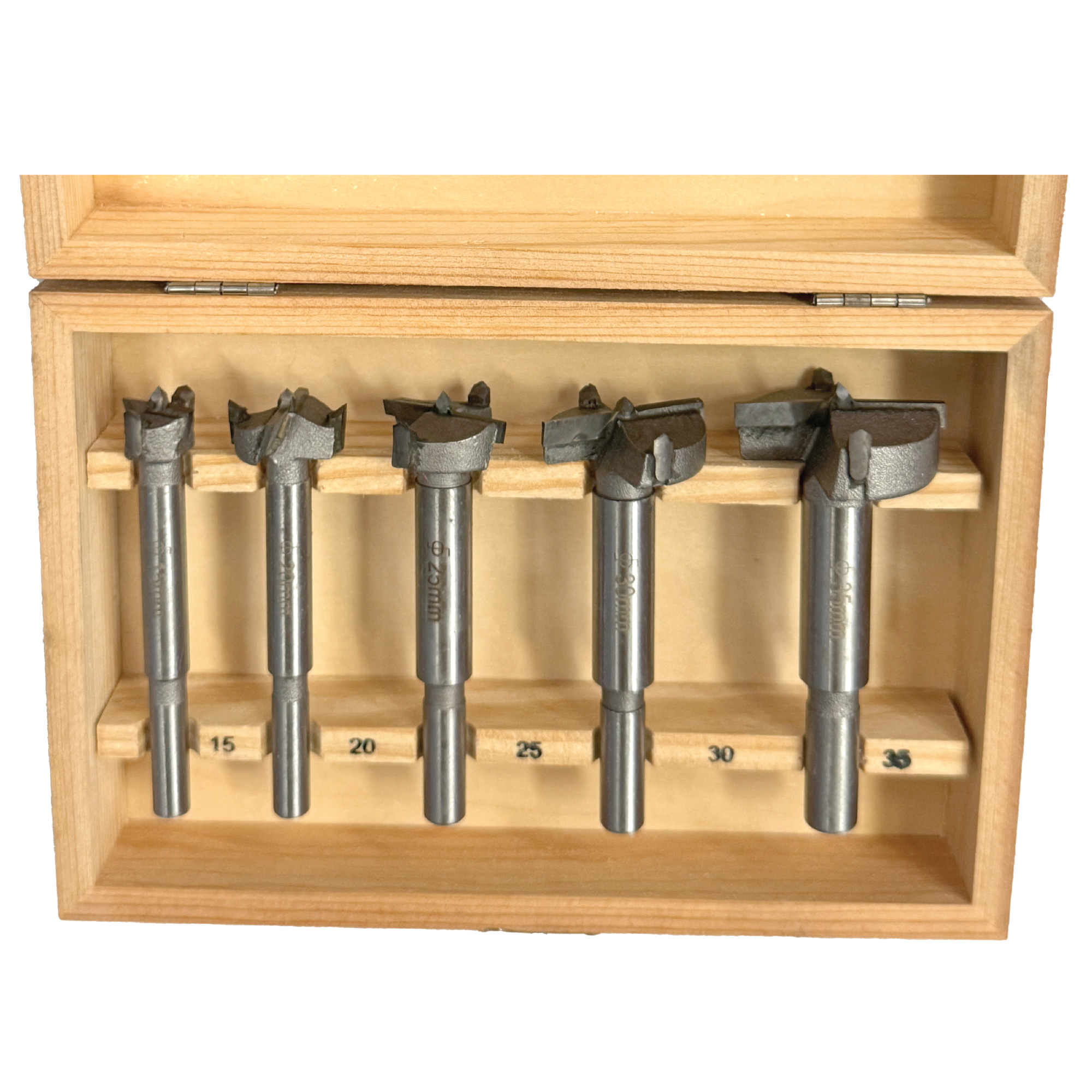 โฮลซอเจาะบานพับถ้วย 5 ตัวชุด (CARBIDE) - BJ Machine Tools