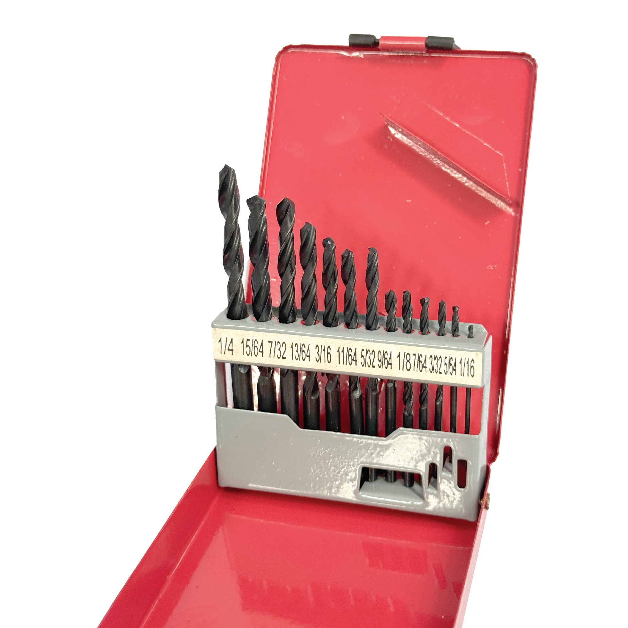 ดอกสว่านเจาะเหล็กไฮสปีด 13 ตัวชุด (สีดำ) - BJ Machine Tools