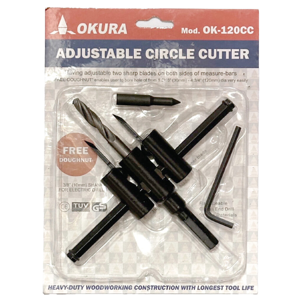 วงเวียนตัดไม้ 1/8"-2" - BJ Machine Tools